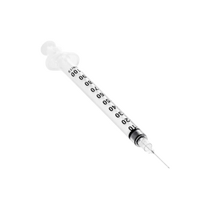 Sol-M 0.3cc Insulin Syringe w/ Fixed Needle - 30G x 1/2" (100)
