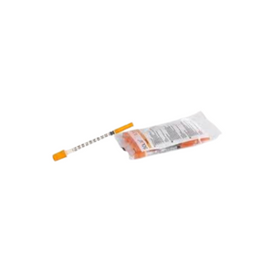 Sol-M 0.3cc Insulin Syringe w/ Fixed Needle - 30G x 1/2" (100)